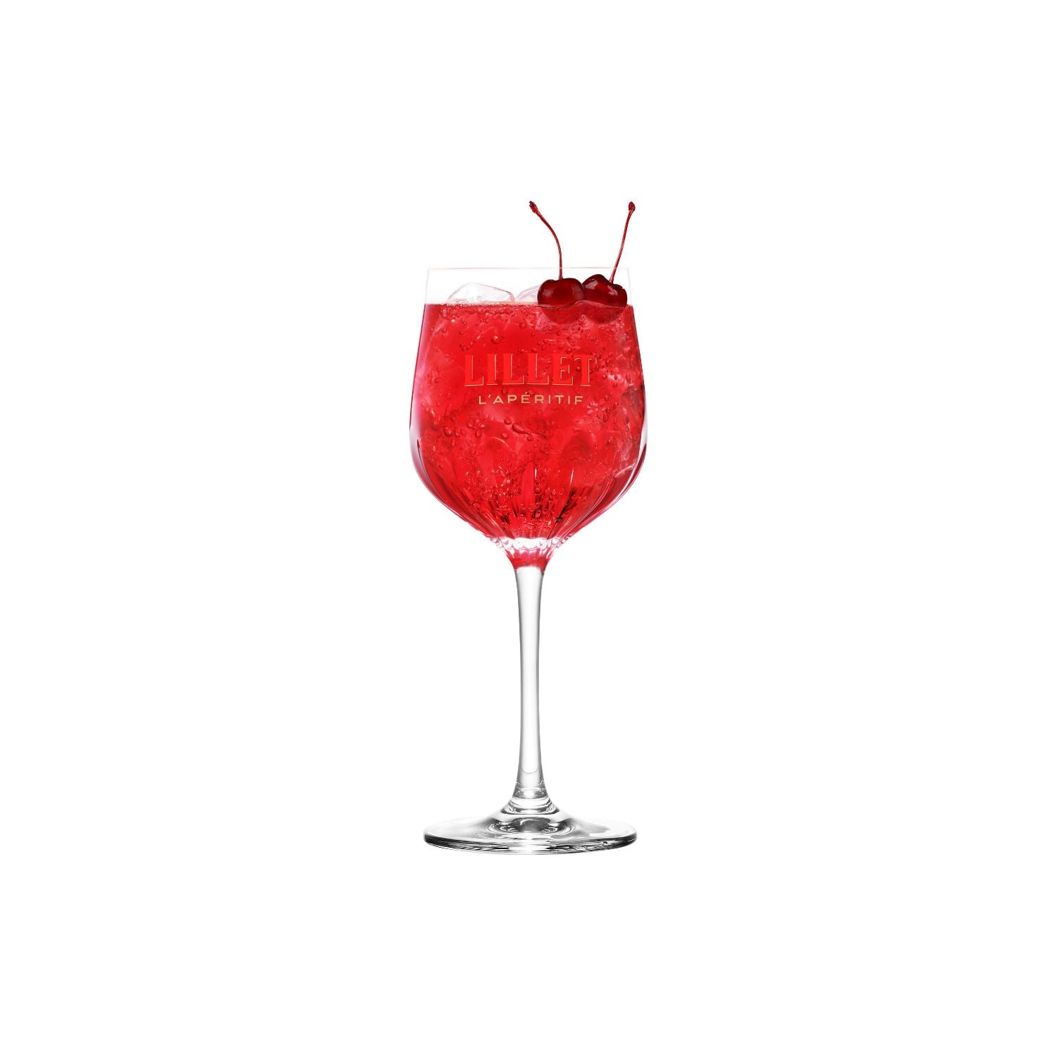 Lillet Cherry Spritz - Kirsch Spritz mit Lillet Blanc